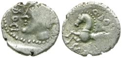 Ancient France. Celtic Gaul. Sequani Tribe AR Quinarius | Celtic Coins