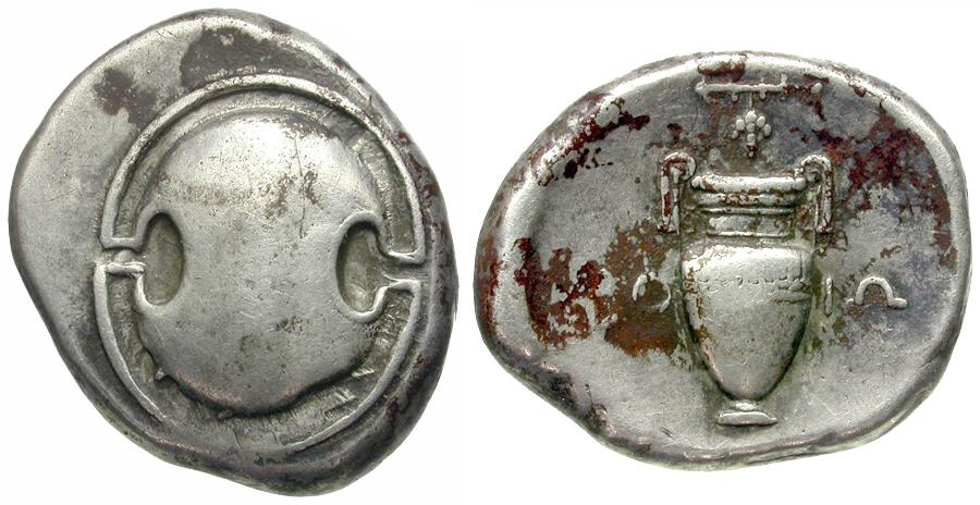 Boeotia. Thebes AR Stater | Greek Coins