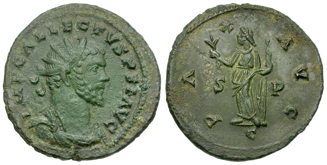 Allectus (AD 293-296) Æ Antoninianus / Pax | Roman Imperial Coins