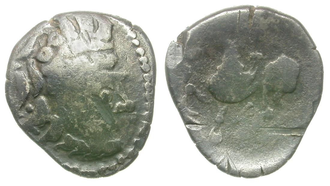 Celtic Tribes. Eastern Europe. Dachreiter Type. Imitative of Philip II ...