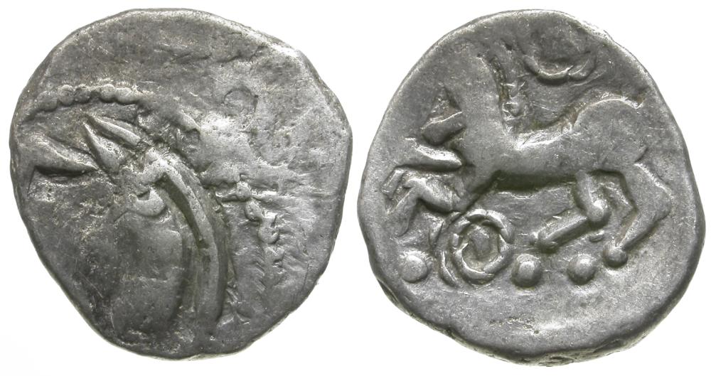 Ancient France. Celtic Gaul. Aedui Tribe AR Quinarius | Celtic Coins