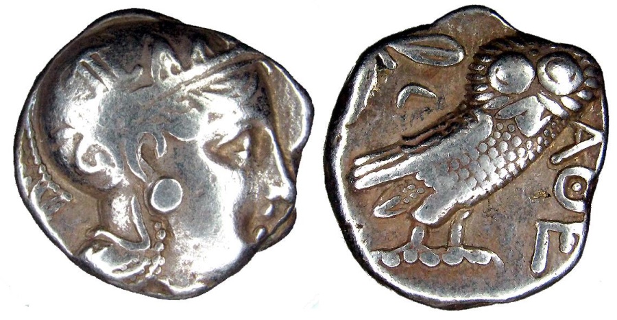 Attica, Athens: Athenian Owl AR Tetradrachm | Greek Coins