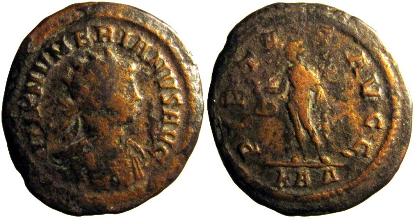 Numerian: Billon Antoninianus, Mercury reverse | Roman Imperial Coins