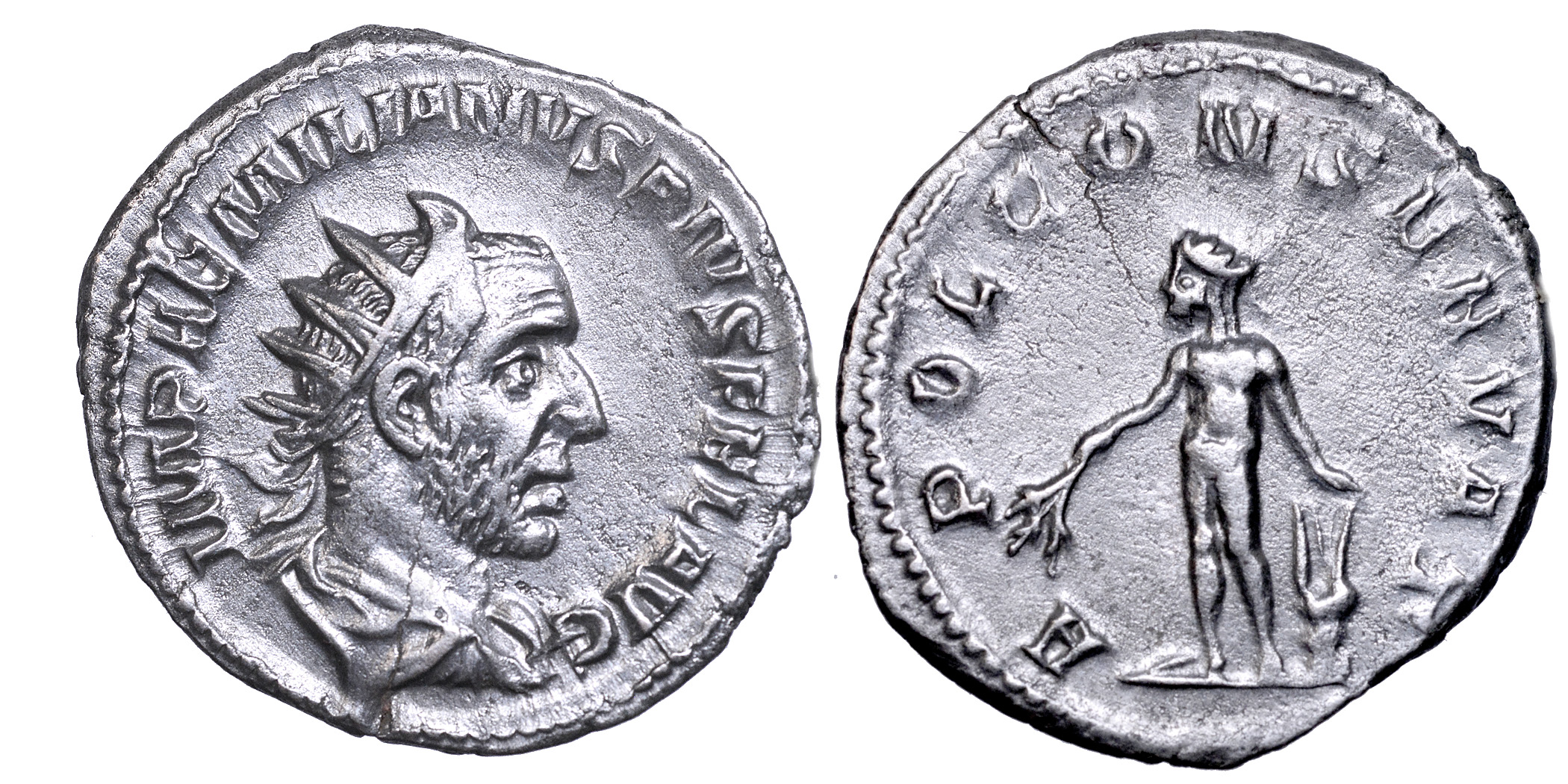 Aemilian. AR antoninianus. . Nearly Extremely Fine.. 13563.