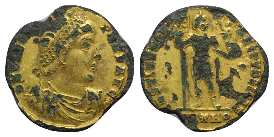 Valens (364-378). Fourrèe Solidus - Antioch | Roman Imperial Coins