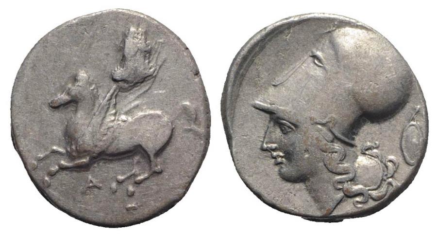 Akarnania, Argos Amphilochikon, c. 330-280 BC. AR Stater. Pegasos. R ...
