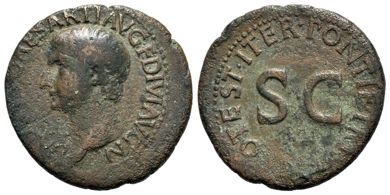 Drusus (Caesar, 19-23). Æ As - Rome | Roman Imperial Coins