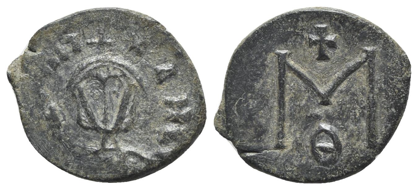 Michael III (842-867). Æ 40 Nummi. Syracuse, 856-866. | Byzantine Coins