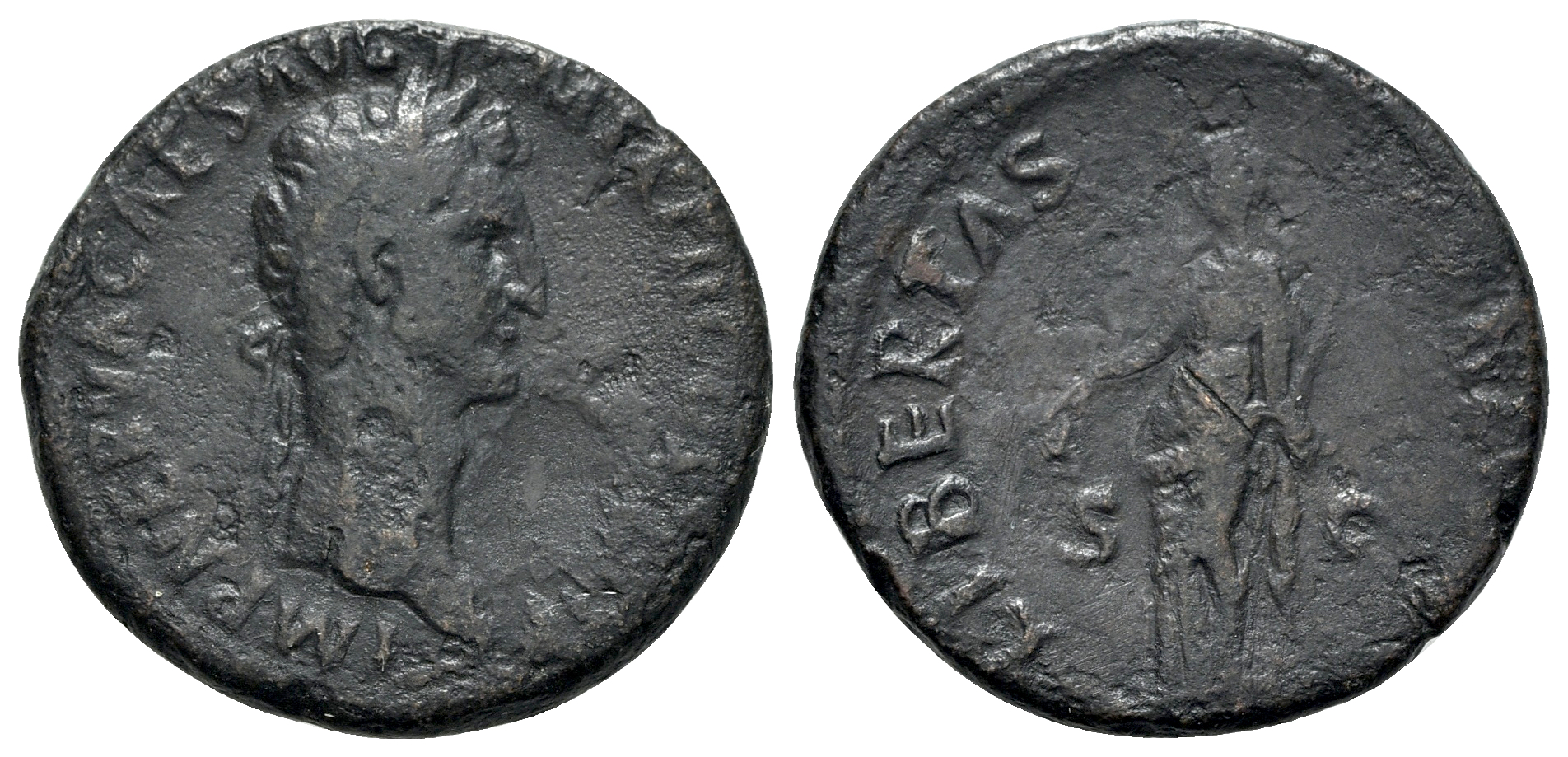 Nerva (96-98). Æ As - R/ Libertas | Roman Imperial Coins