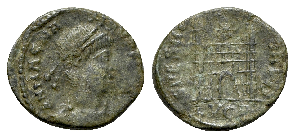 Magnus Maximus (383-388). Æ - Lugdunum | Roman Imperial Coins