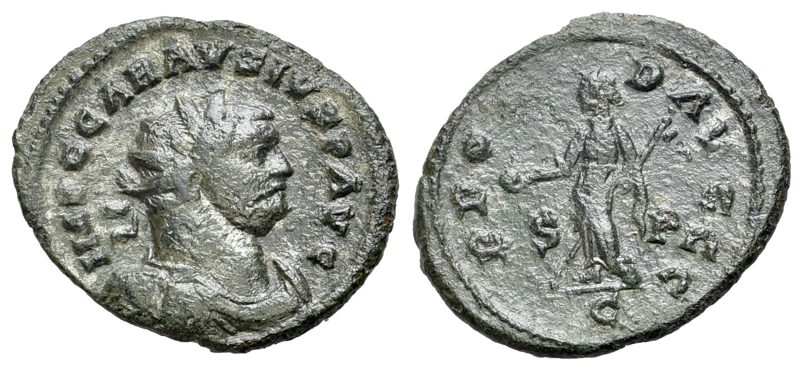 Carausius (Romano-British Emperor, AD 286-293). AE Antoninianus. 'C ...