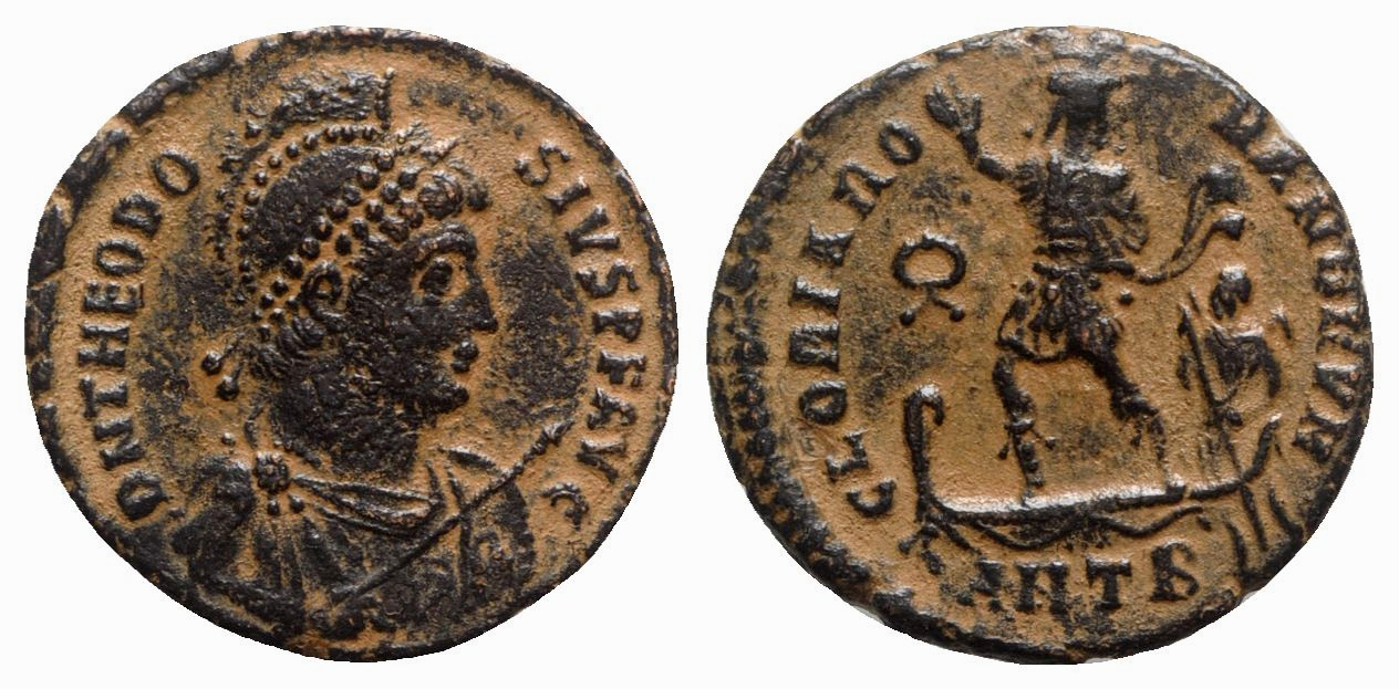 Theodosius I (379-395). Æ - Antioch | Roman Imperial Coins