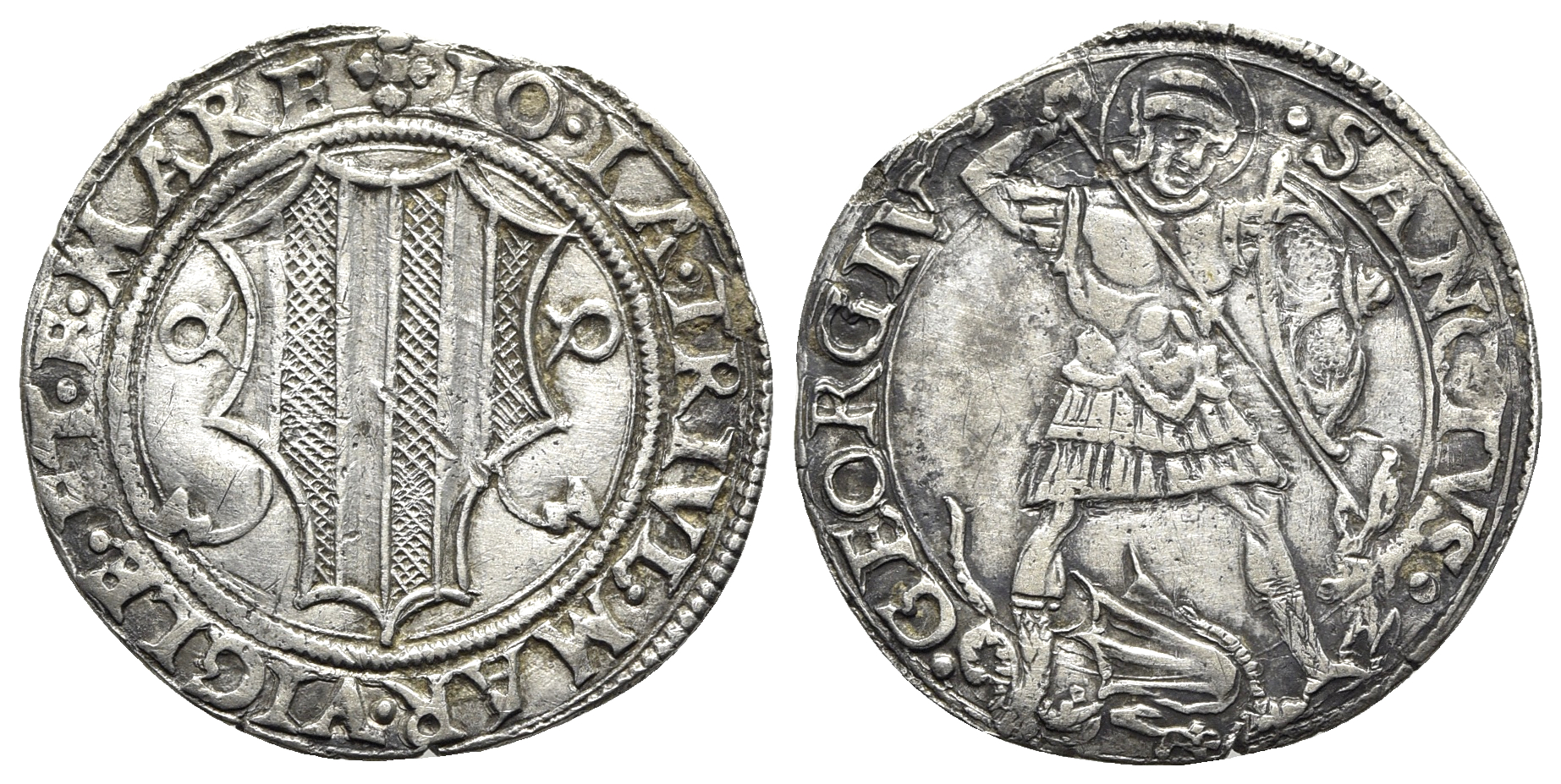 Italy, Mesocco. Gian Giacomo Trivulzio (1487-1516) AR Grosso da 6 Soldi ...