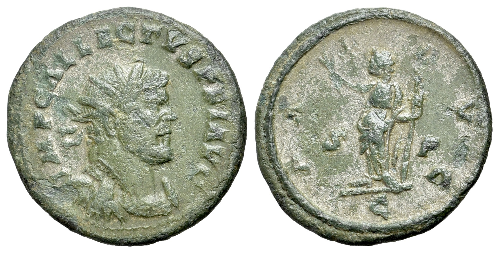 Allectus Romano-British Emperor (AD 293-296). BI Antoninianus. 'C' mint ...