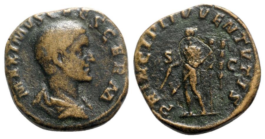 Maximus (Caesar, 235/6-238). Æ Sestertius - Rome | Roman Imperial Coins