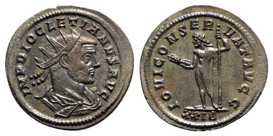 Diocletian (284-305). Radiate - Rome - R/ Jupiter | Roman Imperial Coins