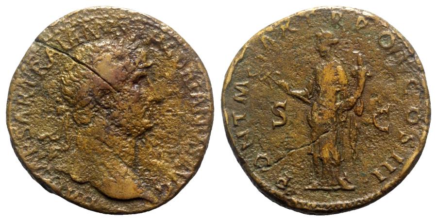 Hadrian (117-138). Æ Sestertius - Rome - R/ Felicitas | Roman Imperial ...