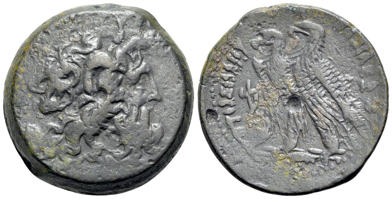 Ptolemaic Kings of Egypt. Ptolemy VI and Ptolemy VIII (Coregency, 170 ...