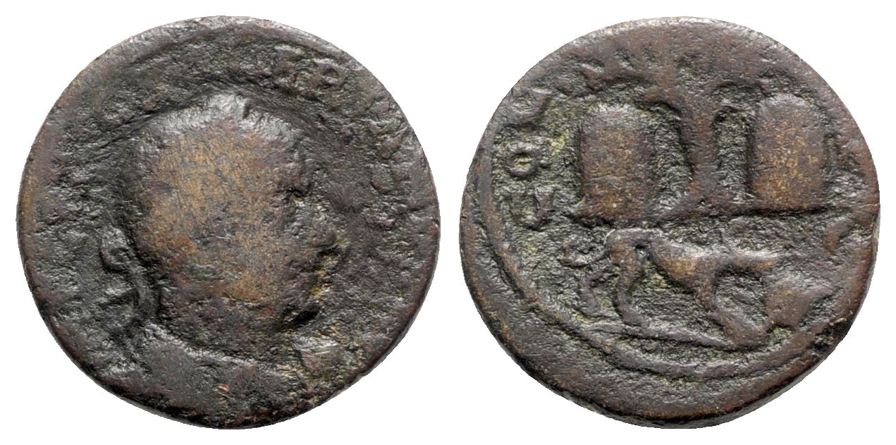 Valerian I (253-260). Phoenicia, Tyre. Æ - RARE | Roman Provincial Coins