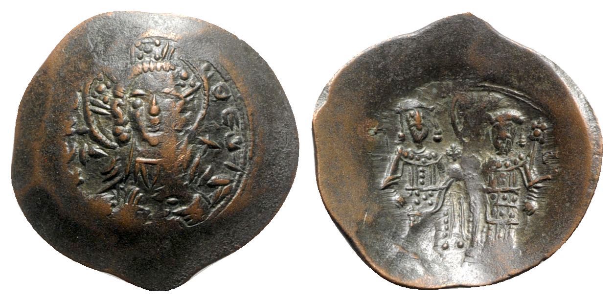 Alexius III (1195-1204). BI Aspron Trachy - Constantinople | Byzantine ...