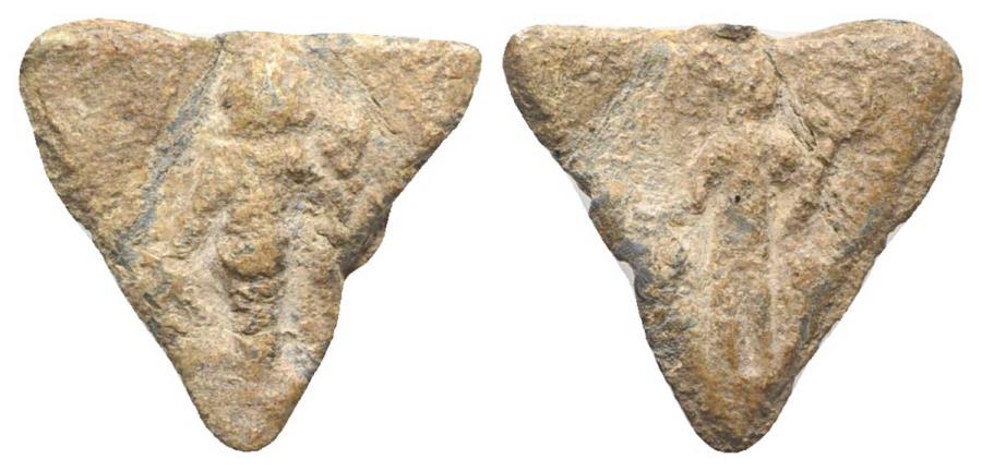Roman Triangular PB Tessera, c. 1st century BC - 1st century AD ...