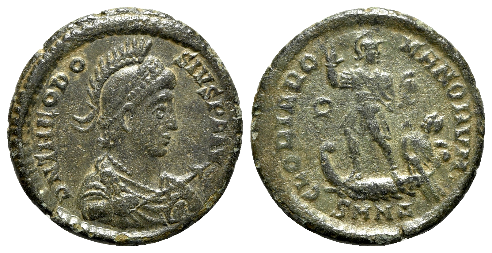 Theodosius I (379-395). Æ - Nicomedia | Roman Imperial Coins