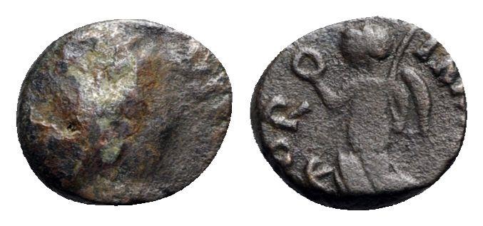 Vandals, under Gaiseric or Huneric, c. 5th- 6th century. Æ 10mm. R/ Victory