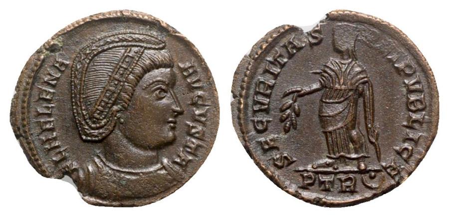 Helena (Augusta, 324-328/30). Æ Follis - Treveri - R/ Securitas