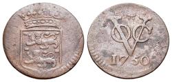 Netherland East Indies, VOC coinage, West Friesland, copper duits 1768.