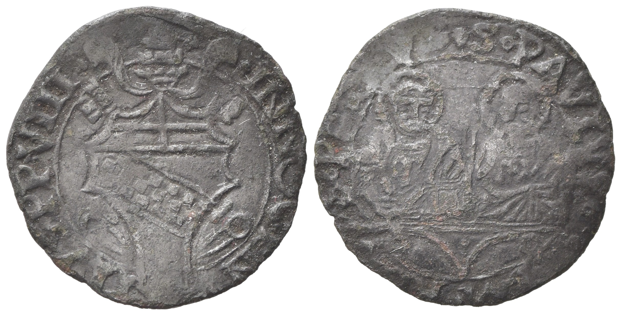 Italy, Papal States. Roma, Innocenzo VIII (1484-1492). BI Quattrino