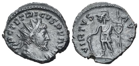 Tetricus I. (Romano-Gallic Emperor, AD 271-274). AE Radiate ...