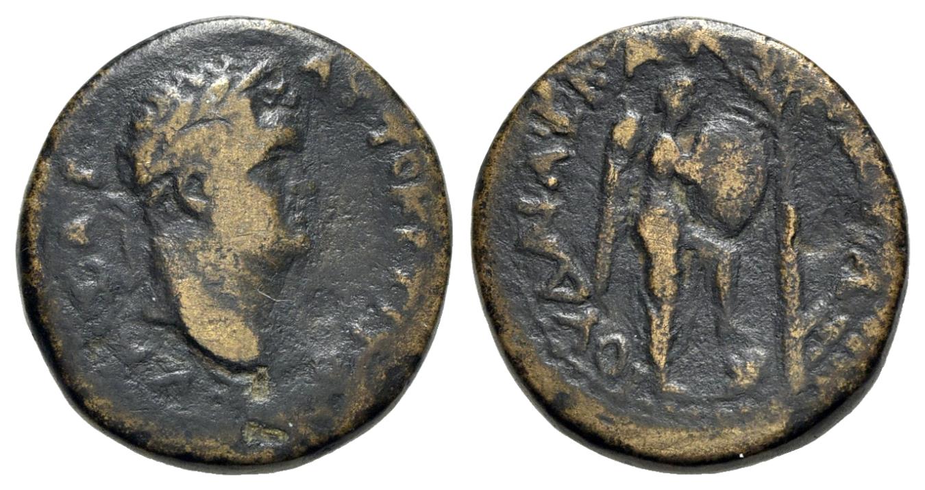 Titus (Caesar, 69-79). Judaea, Roman Administration. Æ - Judaea Capta issue