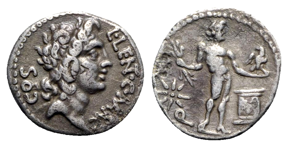 L. Cornelius Lentulus and C. Claudius Marcellus, Apollonia mint in ...
