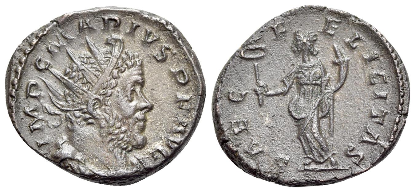 Marius. Romano-Gallic Emperor, AD 269. Antoninianus BOLD PORTRAIT