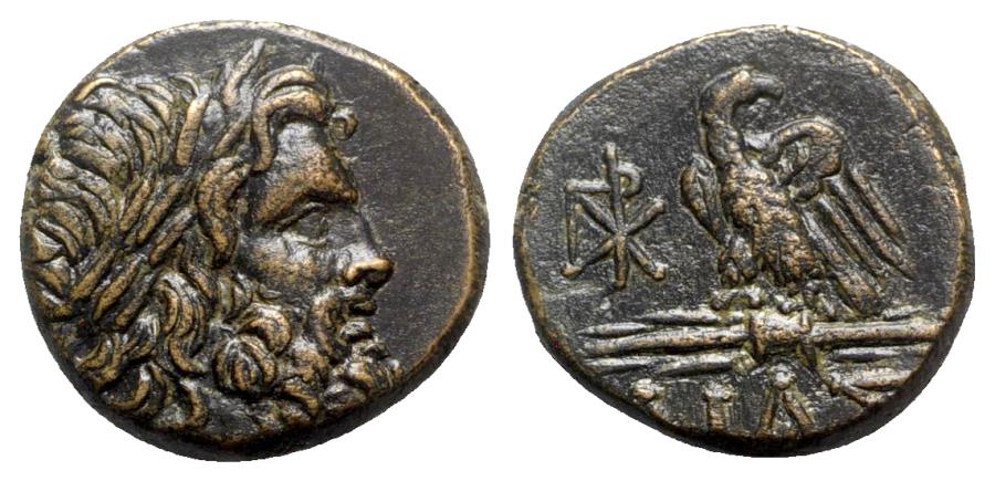 Bithynia, Dia, c. 85-65 BC. Æ - Zeus / Eagle | Greek Coins