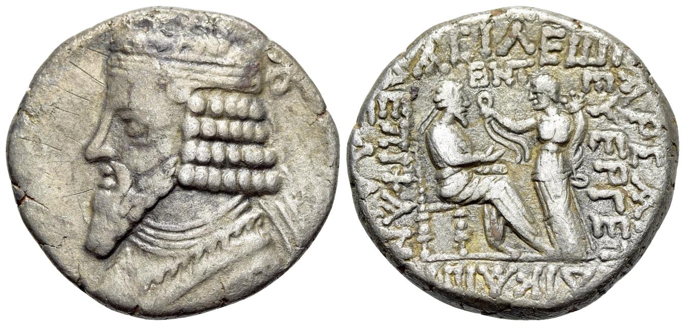 Ex Simonetta Collection Kings of Parthia, Gotarzes II (c. AD 44-51 ...