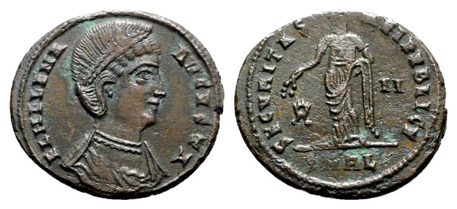Helena (Augusta, 324-328/30). Æ Follis - Alexandria - R/ Securitas