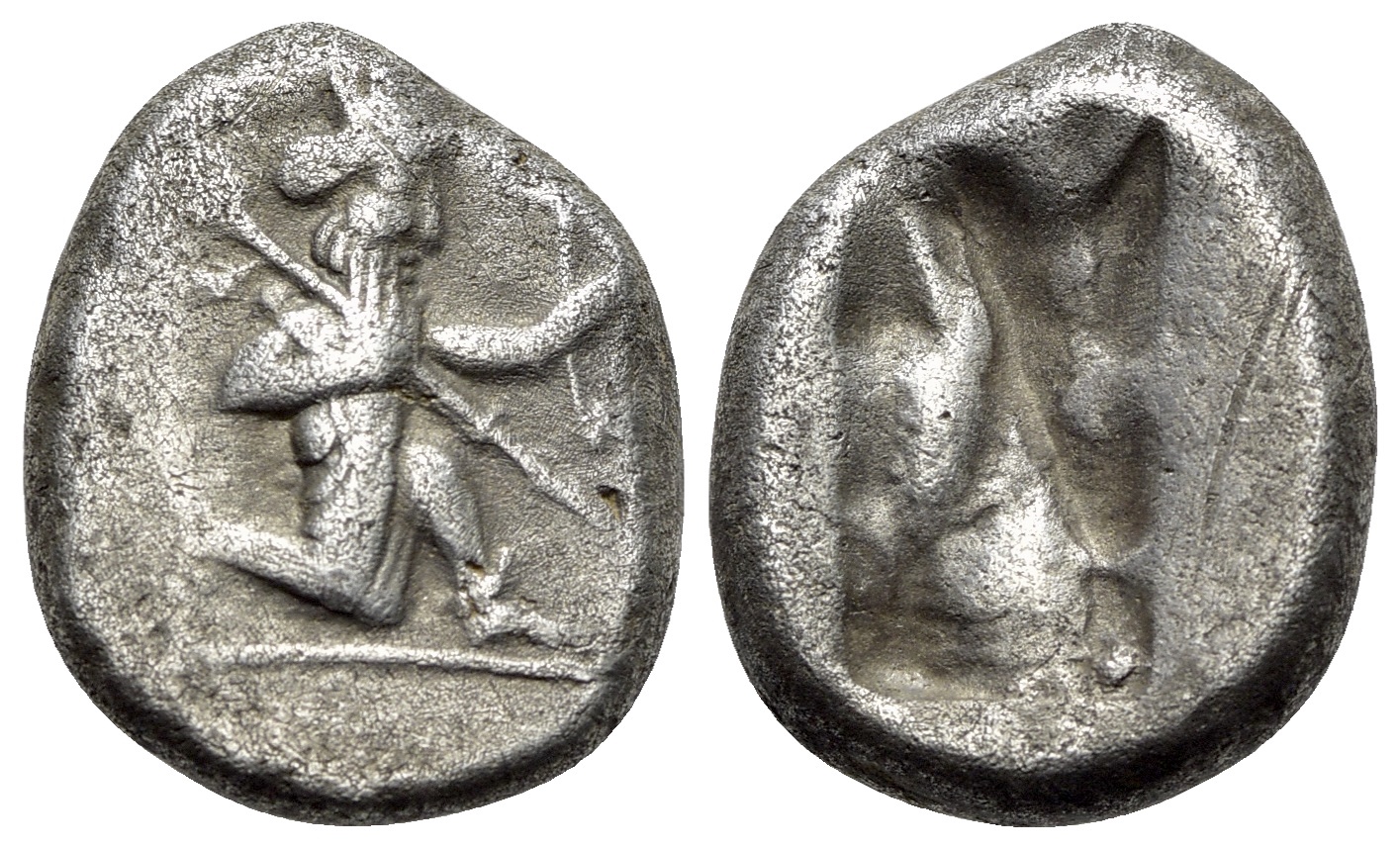 Achaemenid Kings of Persia, c. 485-420 BC. AR Siglos - Persian king or ...