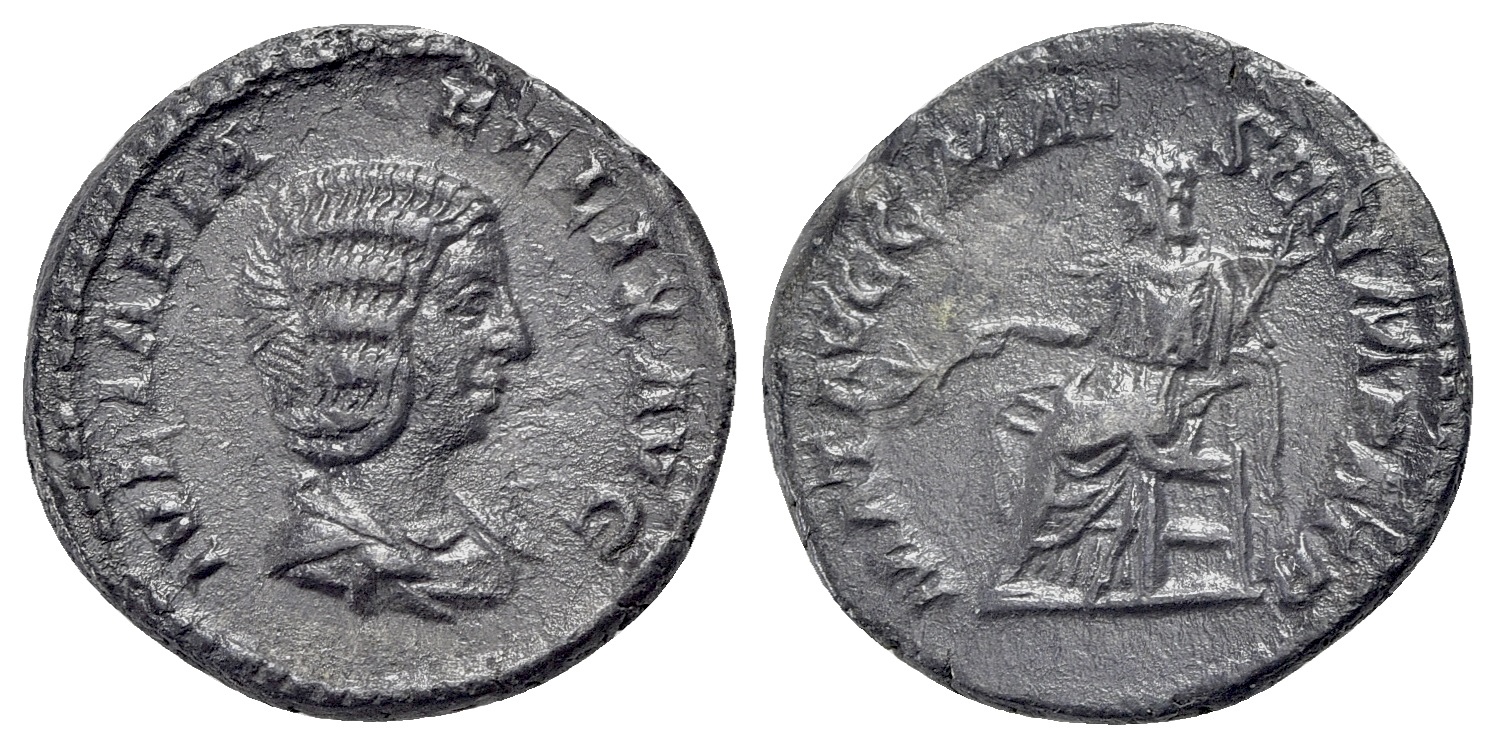 Julia Domna, Augusta, 193-217. AR Denarius, Rome, 211-217. | Roman ...