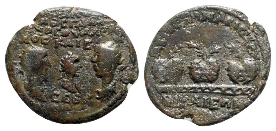 Valerian I with Gallienus and Valerian II Caesar (253-260). Bithynia ...