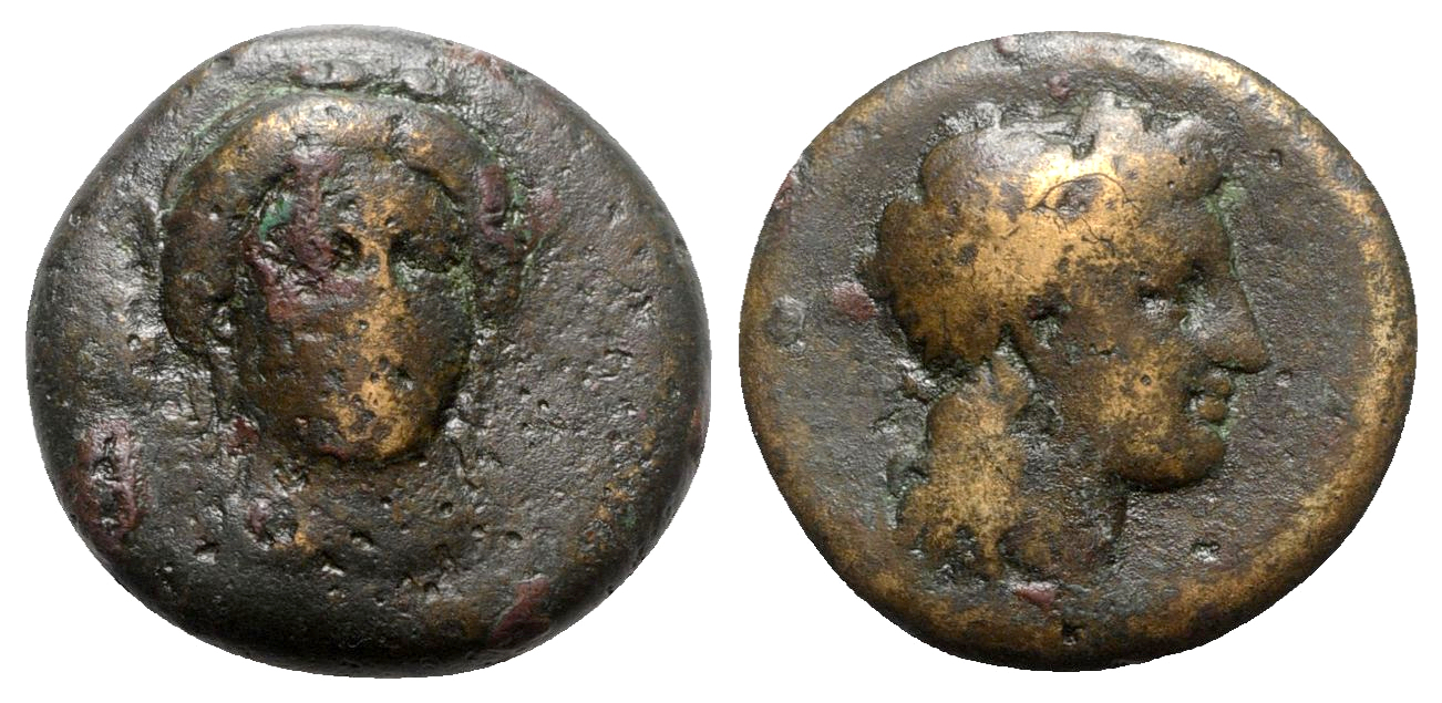 Bruttium, Medma, 4th century BC. Æ - VERY RARE | Greek Coins