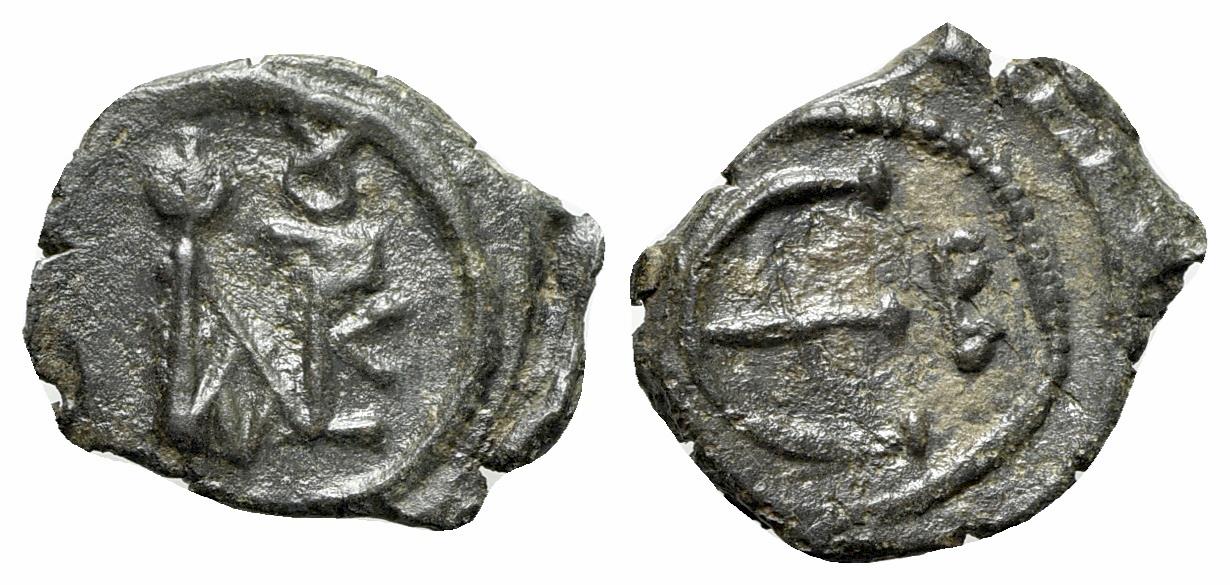 Justin II (565-578). Æ 5 Nummi - Constantinople | Byzantine Coins