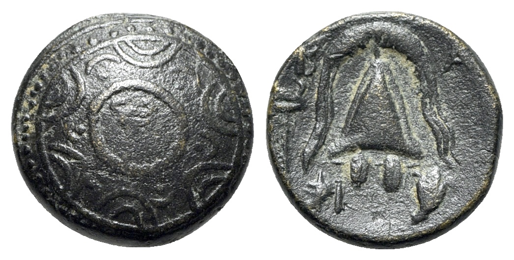 Kings of Macedon, Alexander III ‘the Great’ (336-323 BC). Æ - Shield ...