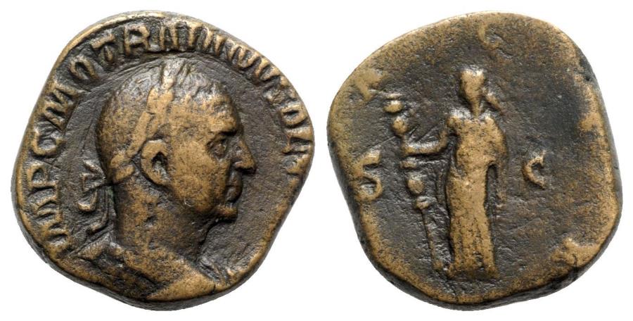 Trajan Decius (249-251). Æ Sestertius - R/ Dacia | Roman Imperial Coins