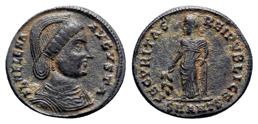Helena (Augusta, 324-328/30). Æ Follis - Antioch - R/ Securitas