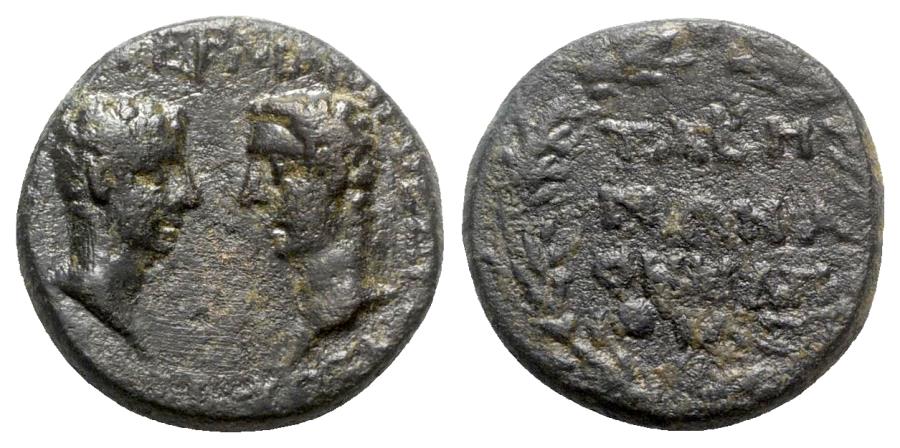 Germanicus with Drusus Caesar (15 BC-AD 19). Caria, Tabae. Æ | Roman ...