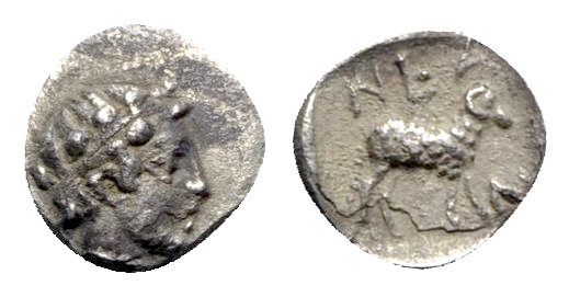 Troas, Neandria, 4th century BC. AR Obol | Greek Coins