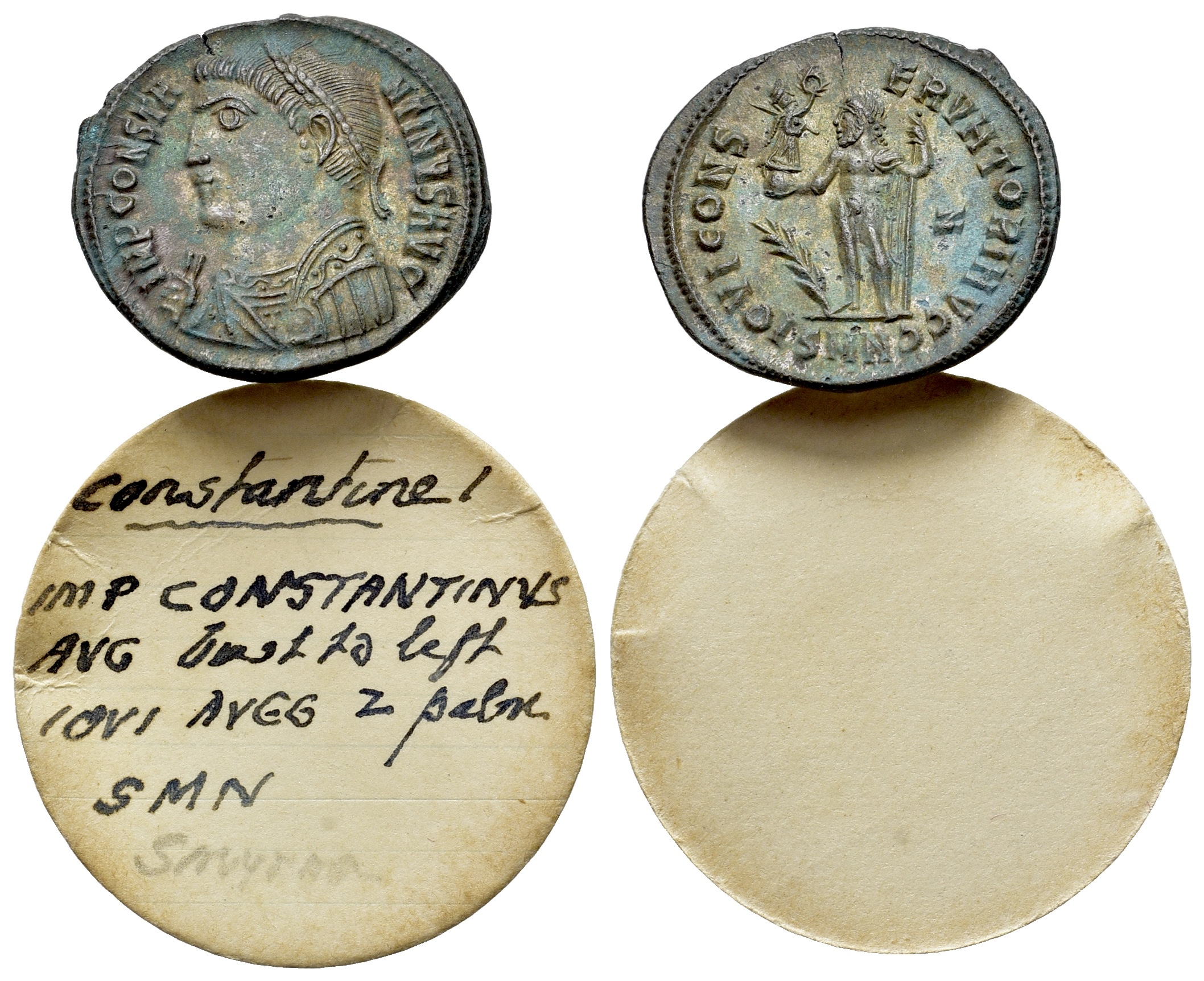 Constantine I 'the Great' (307-337). AE Follis. Nicomedia, AD 317-320 ...