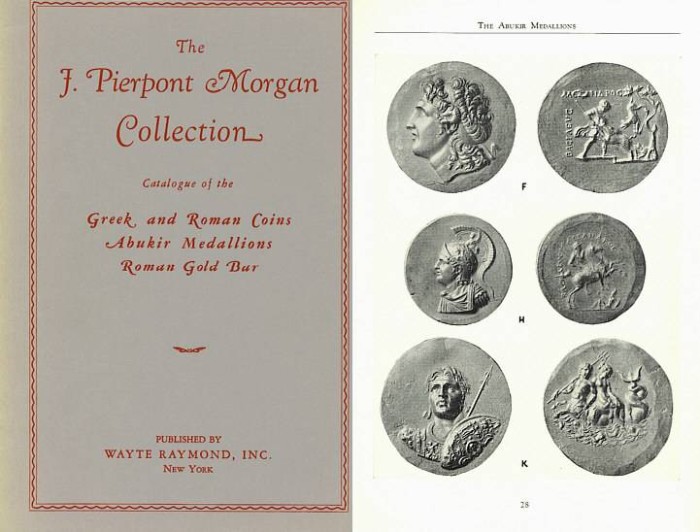 The J. Pierpont Morgan Collection, Greek & Roman Coins, Abukir ...