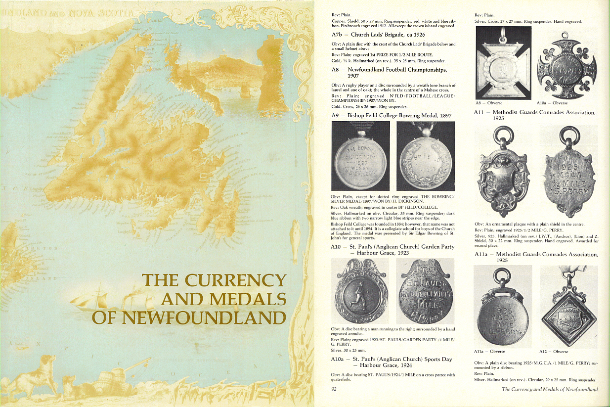 The currency and medals of Newfoundland (Canadian Numismatic History ...